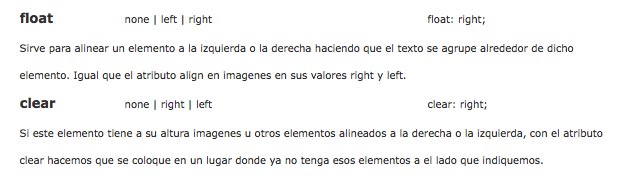 Atributos de las hojas de estilo